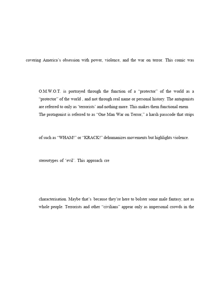Analysis of Social Actor Representation | PDF | Hero