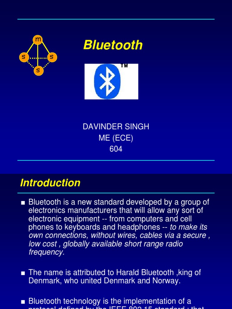 An Introduction to Bluetooth Technology: Exploring its Features ...