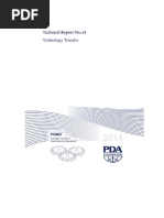 Sterilization Filtration of Liquids - PDA TR 26 | PDF