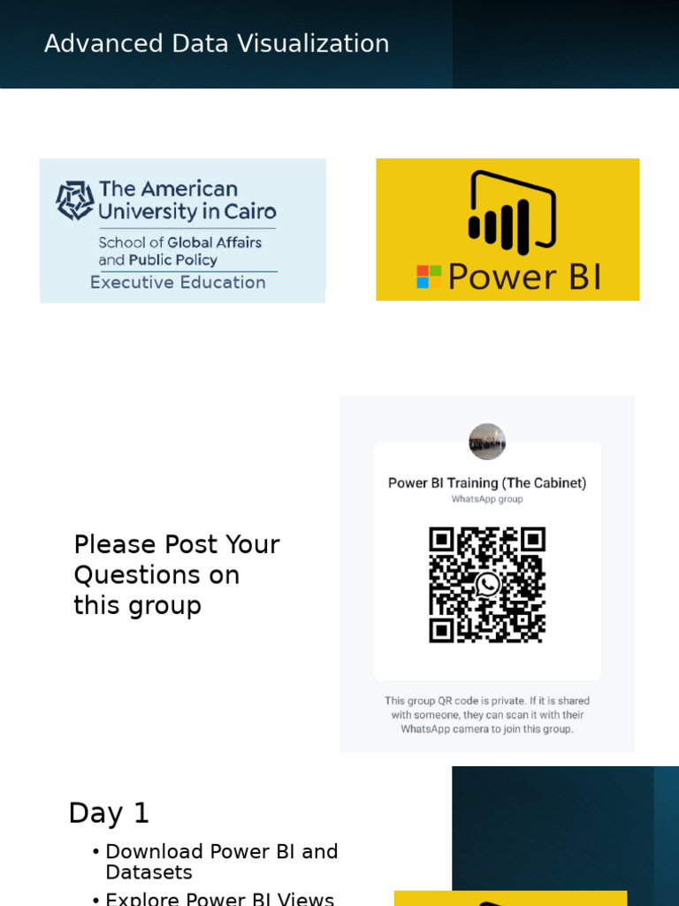 Power BI Data Visualization Training | PDF | Page Layout | Data Analysis