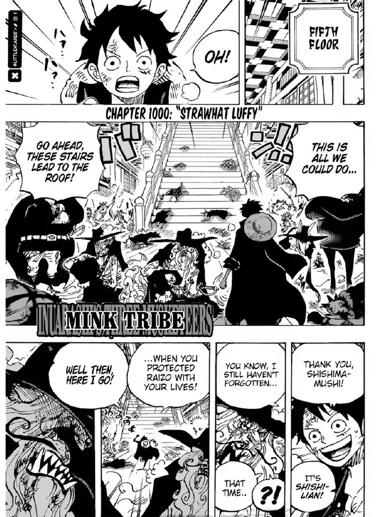 One Piece Chapter 1000 | PDF