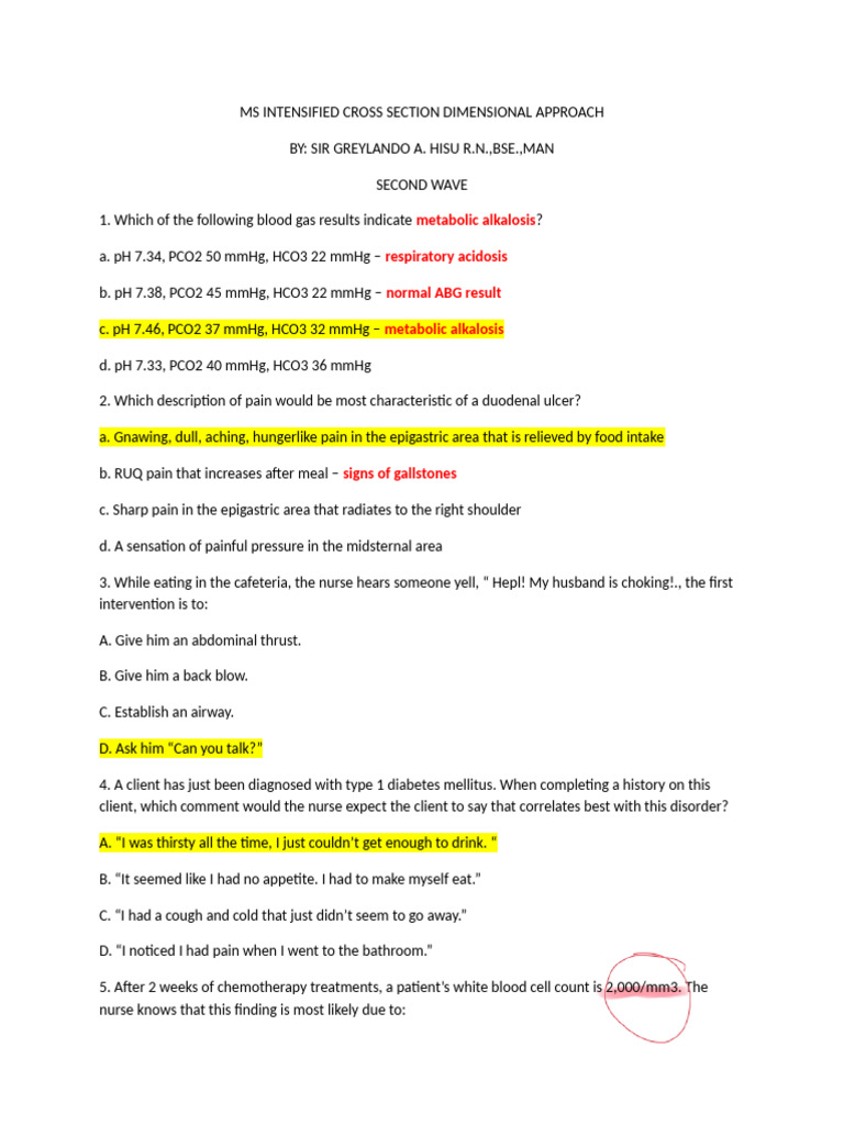 Ms Ratio Test Sir Hisu 4-22-22 | PDF | Kidney | Arthritis