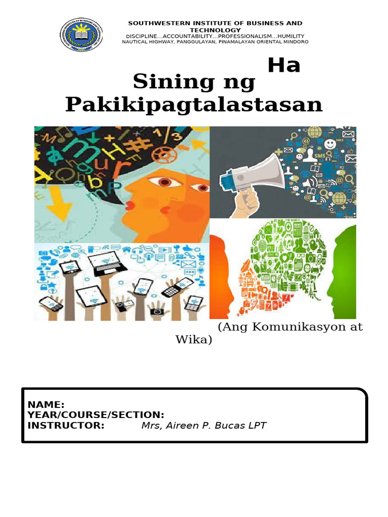 Sining Lesson in Prelim | PDF