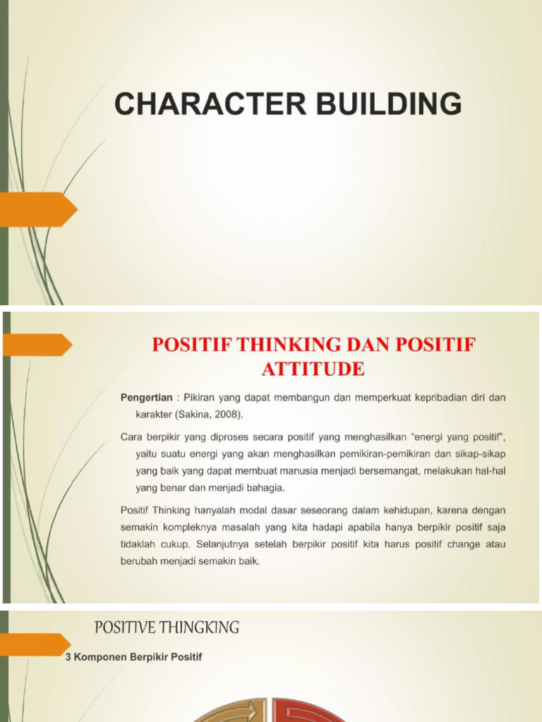 Character Building | PDF