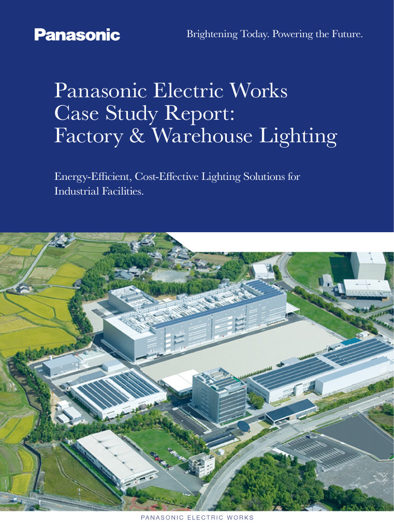 Panasonic Electric Works White Paper Vol 2 Factory Warehouse Lighting ...