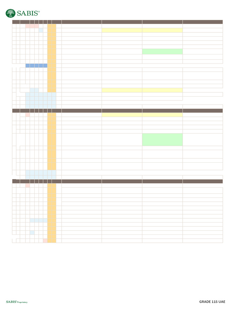 SABIS Academic Calendar 2025-2026 | PDF | Qualifications | Educational ...