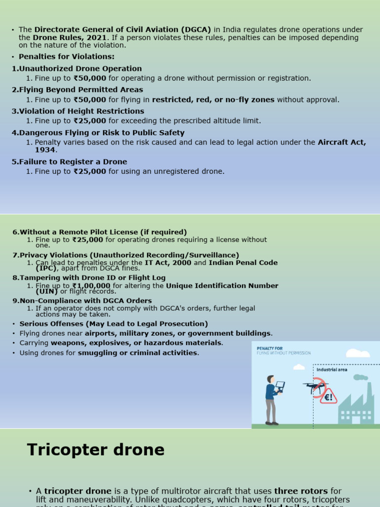 Drone Regulations and Technology Overview | PDF | Electric Motor ...