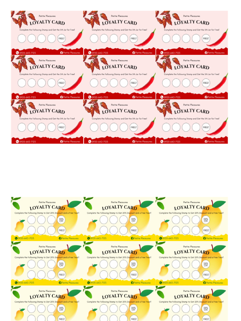 Loyalty Card | PDF