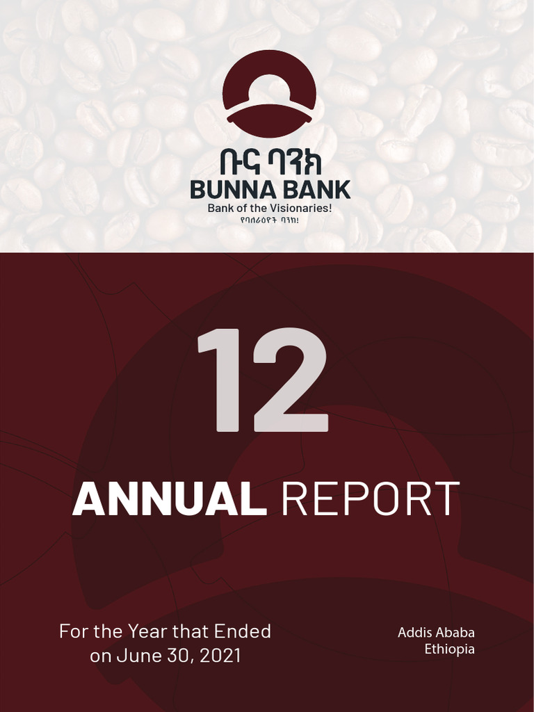 Bunna Bank Annual Report 2020/21 | PDF | Cost Of Living | Banks