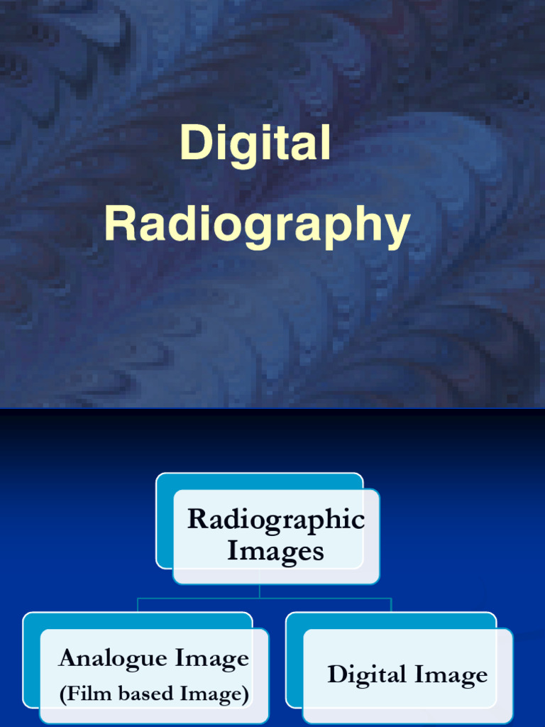 Digital Radiography | PDF | Radiography | Imaging
