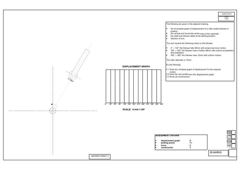 Cam Practice Drawing Matric | PDF | Discrete Mathematics | Mechanics