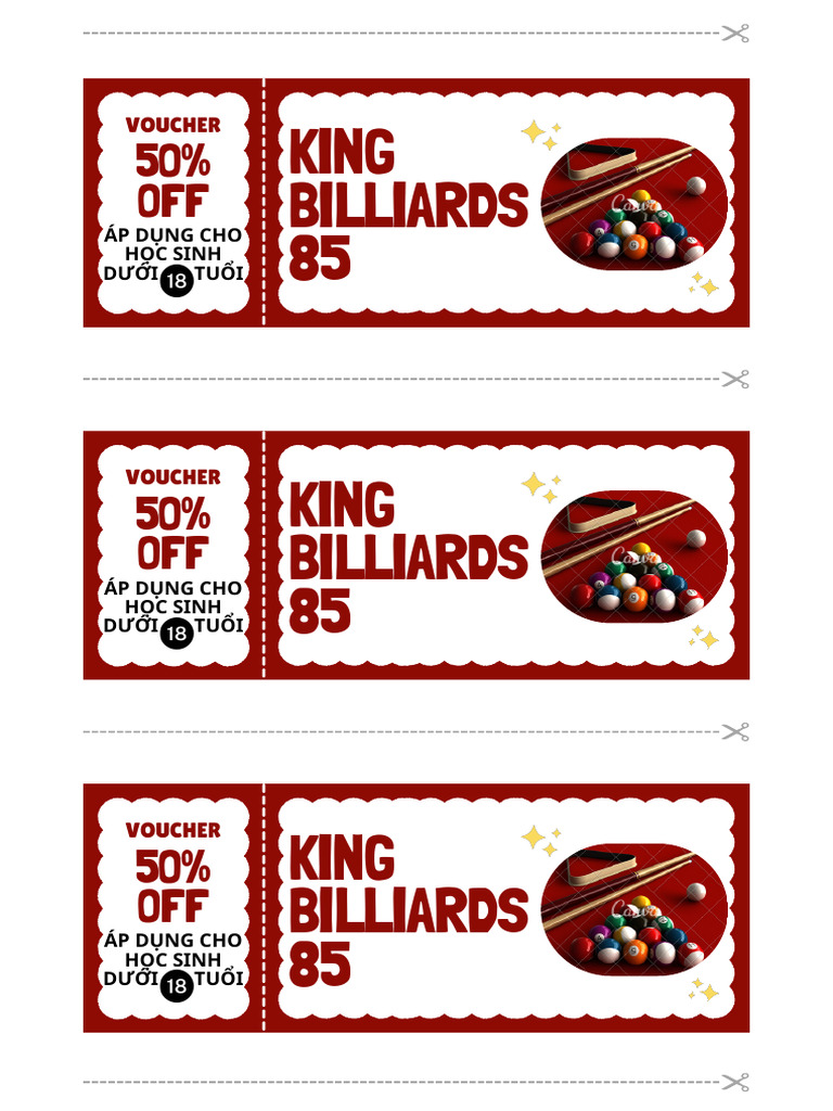 King Billiards 85 | PDF