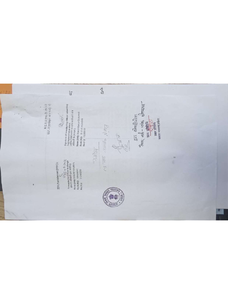 Charge Sheet | PDF