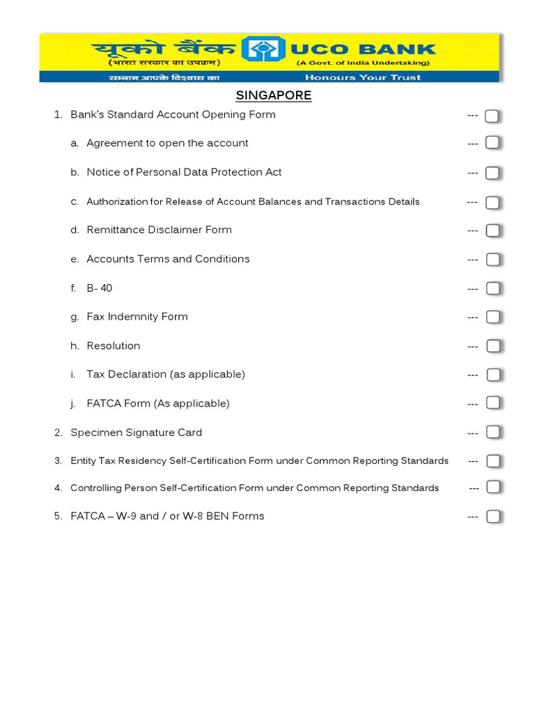 Current Account Opening Form - Company | PDF | Cheque | Banks