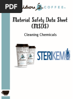 Ferrocid 8583 Safety Data Sheet | PDF | Toxicity | Toxicology
