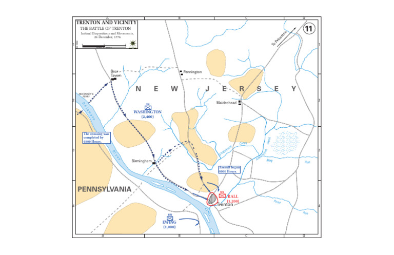 The Battle of Trenton, 26 December 1776 | PDF | Battles | Campaigns