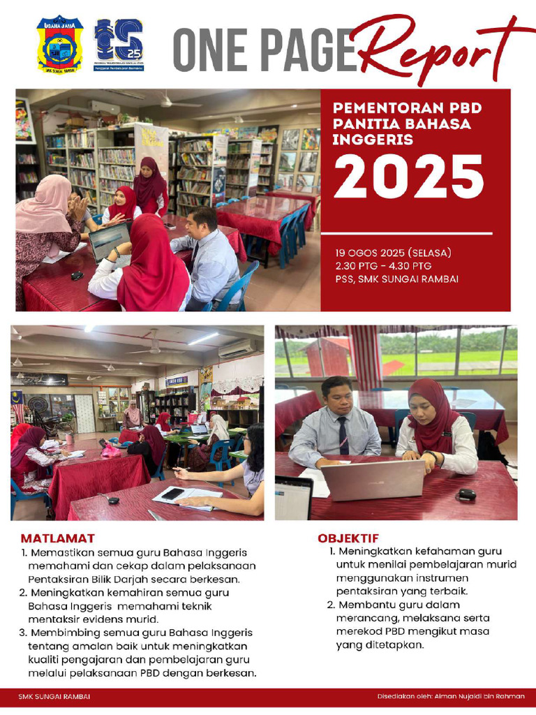 Pementoran PBD English Panel | PDF