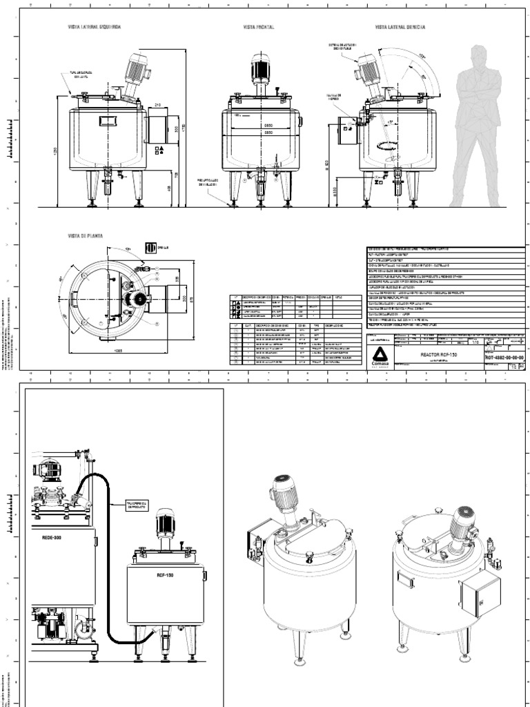 Rot-4382-00-00-00 Reactor RCF-150 | PDF
