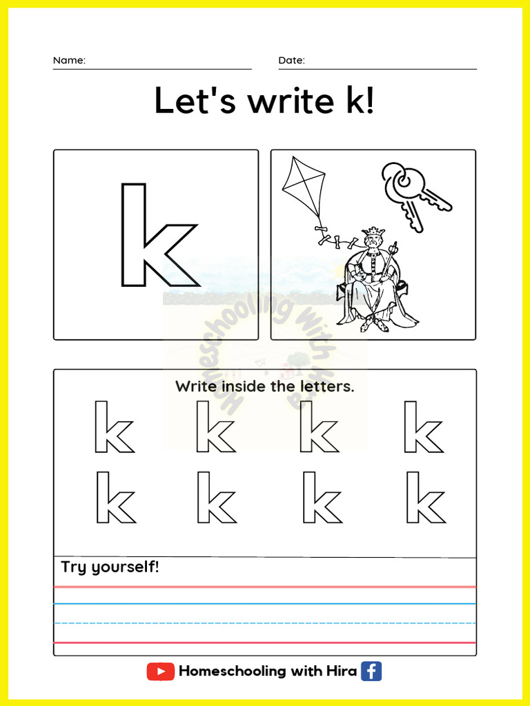 Let's Write K!: KK K KKKK K | PDF