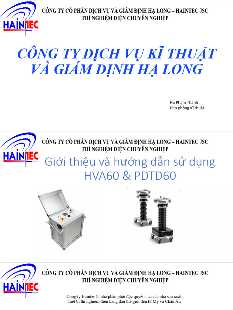 Hva60 PDTD60 | PDF