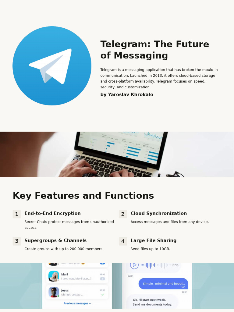 Telegram - The Future of Messaging | PDF