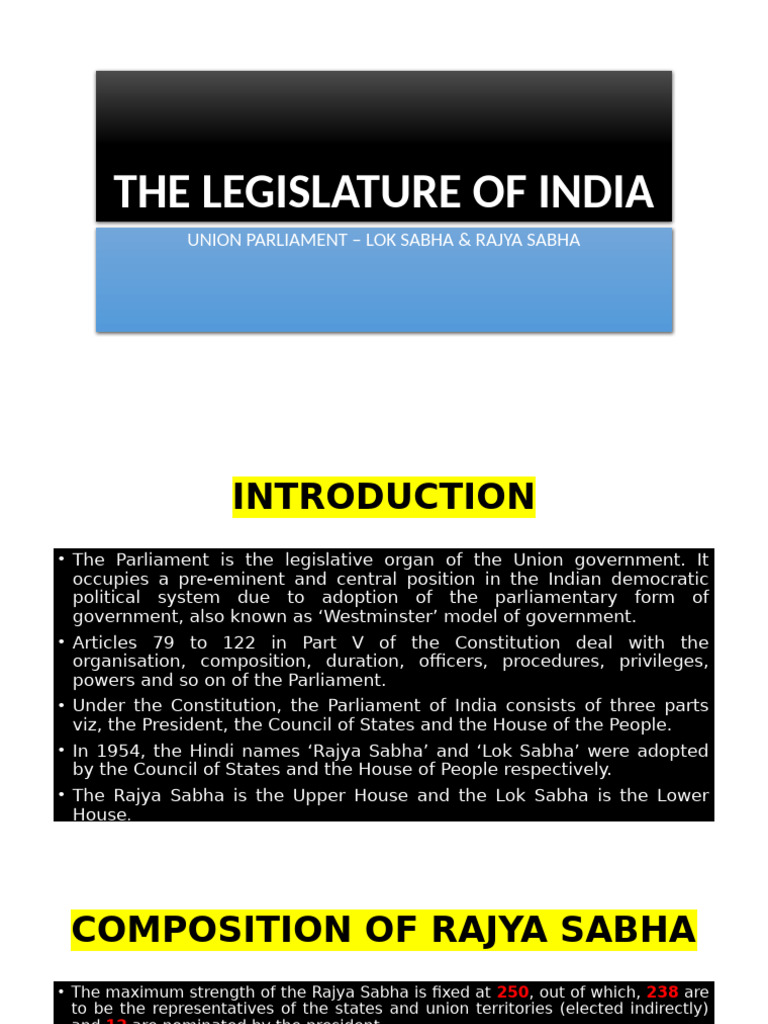 EContent_11_2025_10_17_18_51_52_Legislaturepptx__2025_09_11_22_56_32 | PDF | Public Law | Governance