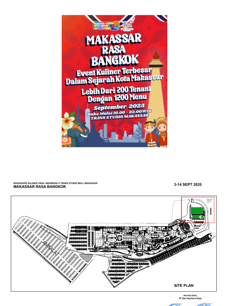 TSM X Roadshow Layout. TTD | PDF | Southeast Asian Cuisine | Cuisine