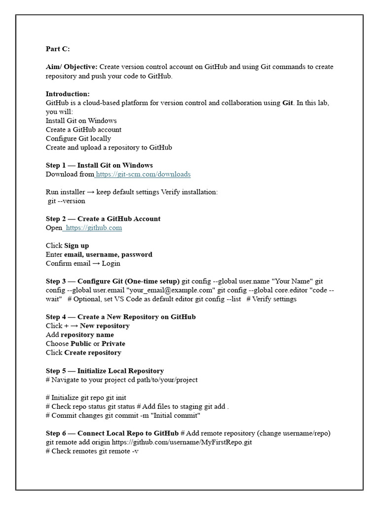 AWP Practical Part C (Sarang) | PDF | Version Control | Application Software
