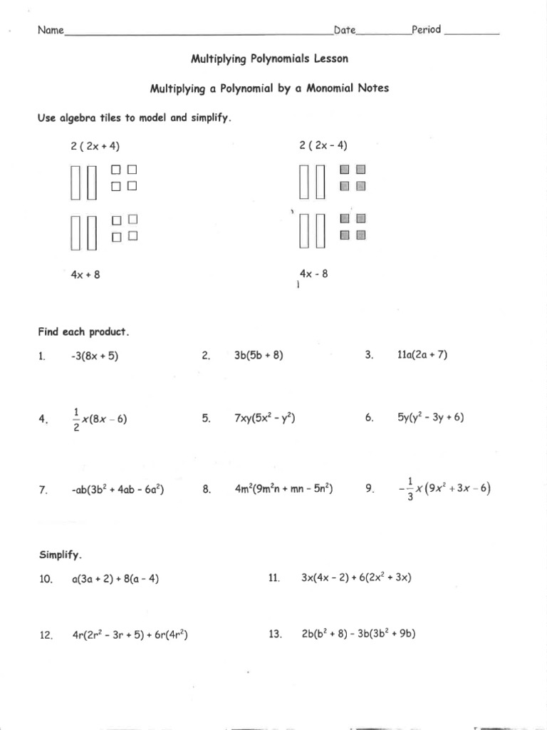 Lesson Multiply | PDF