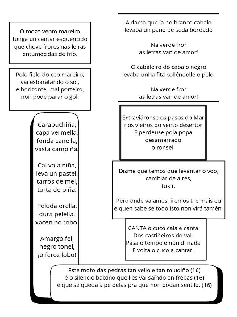 Poemas Analizar | PDF