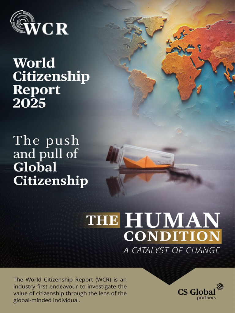 World Citizenship Report 2025 Insights | PDF | Cost Of Living | Methodology