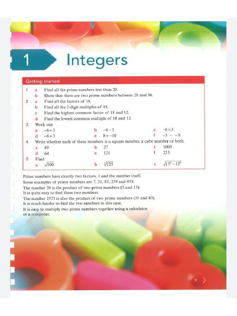 Cambridge Stage 8 Mathematics Unit One | PDF