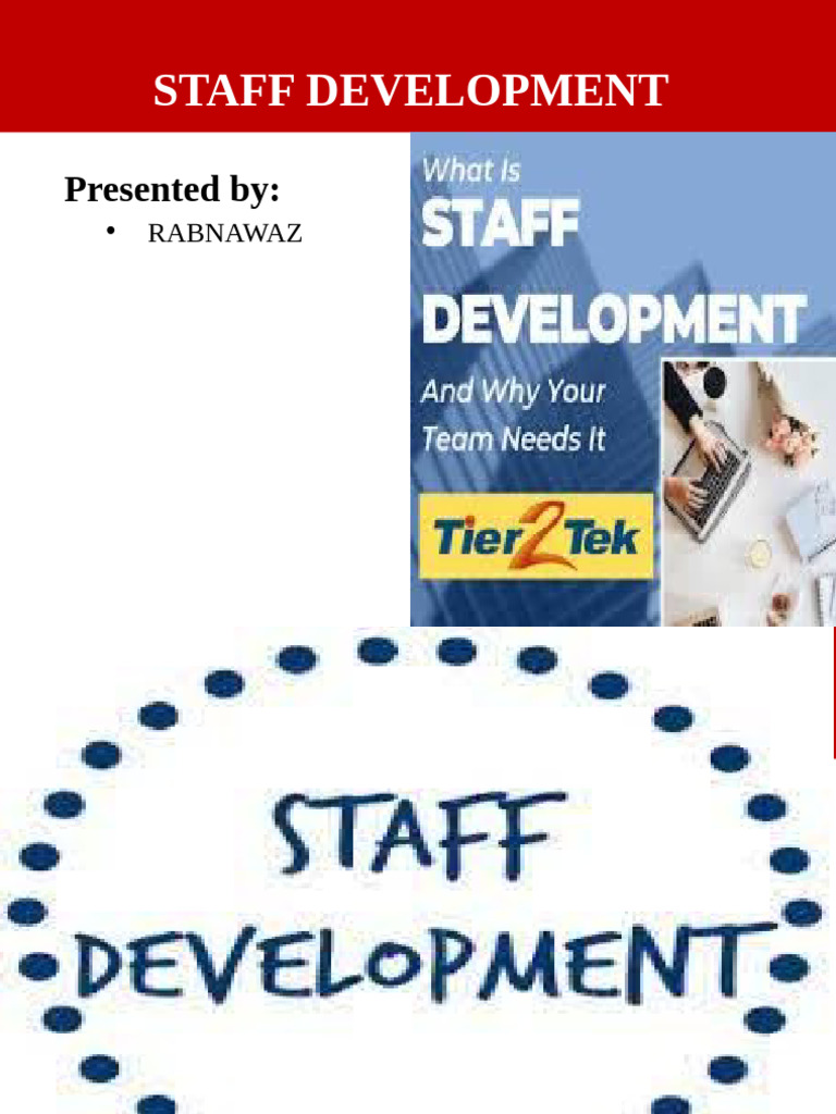Staff Development | PDF | Professional Development | Employment