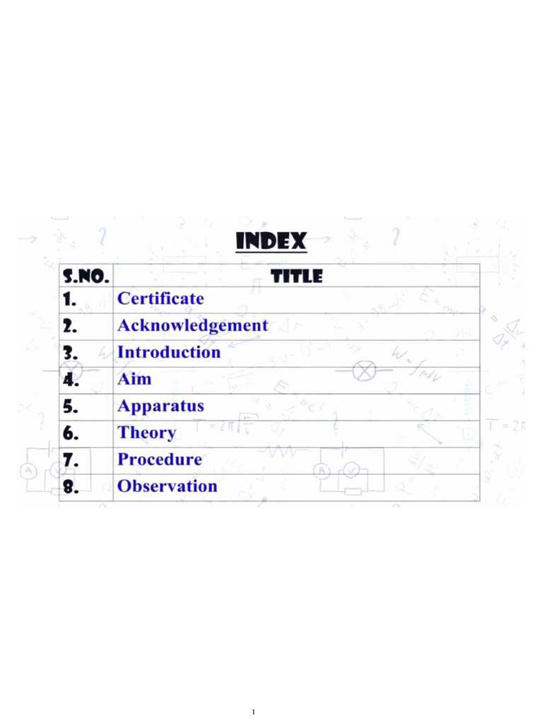 Chem Practical. | PDF