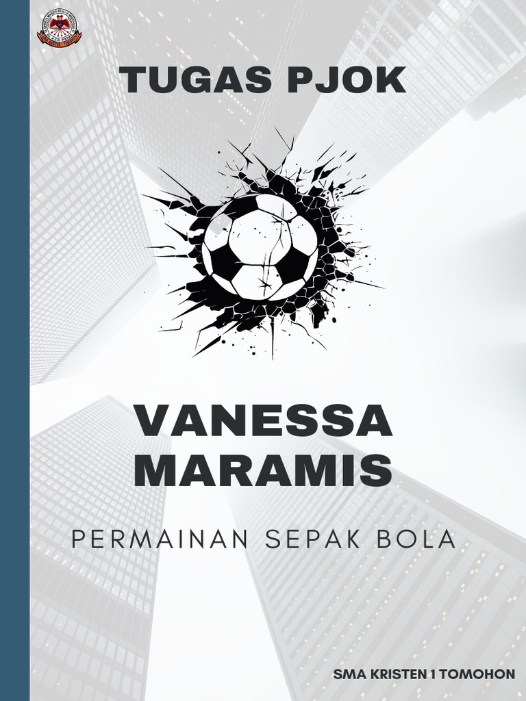 Sampul Laporan Makalah Putih Dan Biru Minimalis Simpel | PDF