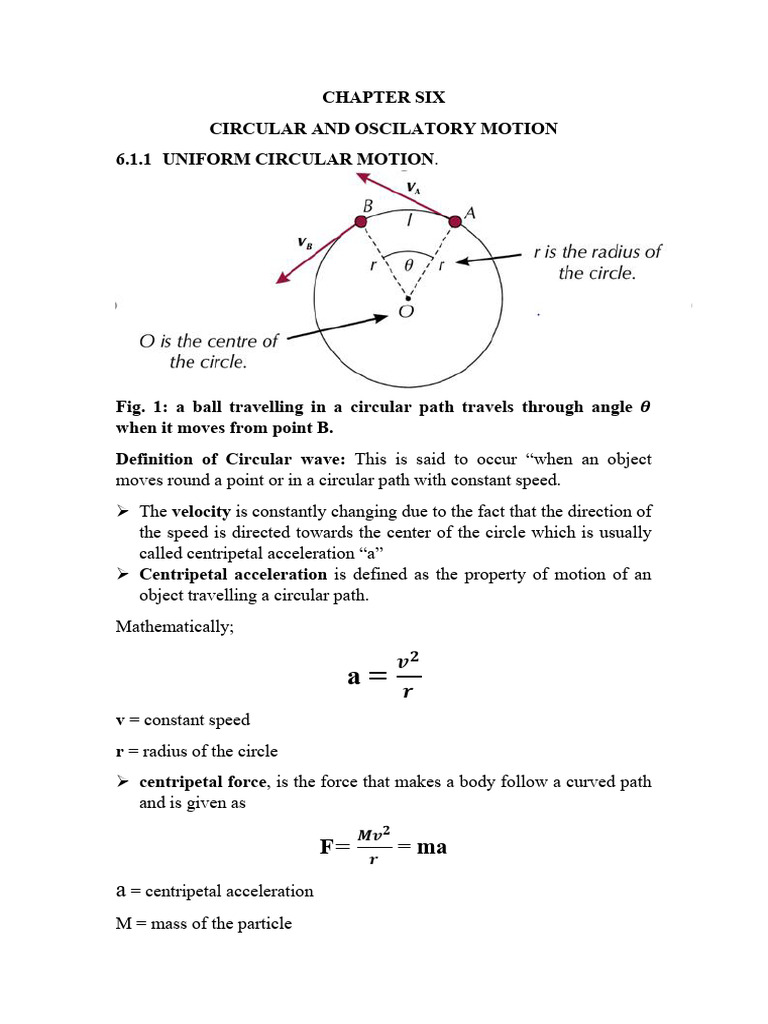 Circular Motion and Simple Harmonic Motion | PDF | Waves | Sound