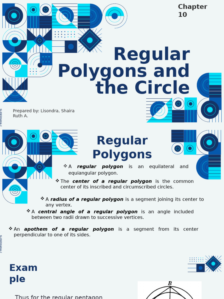 Regular Polygons and Circle Geometry | PDF | Circle | Area
