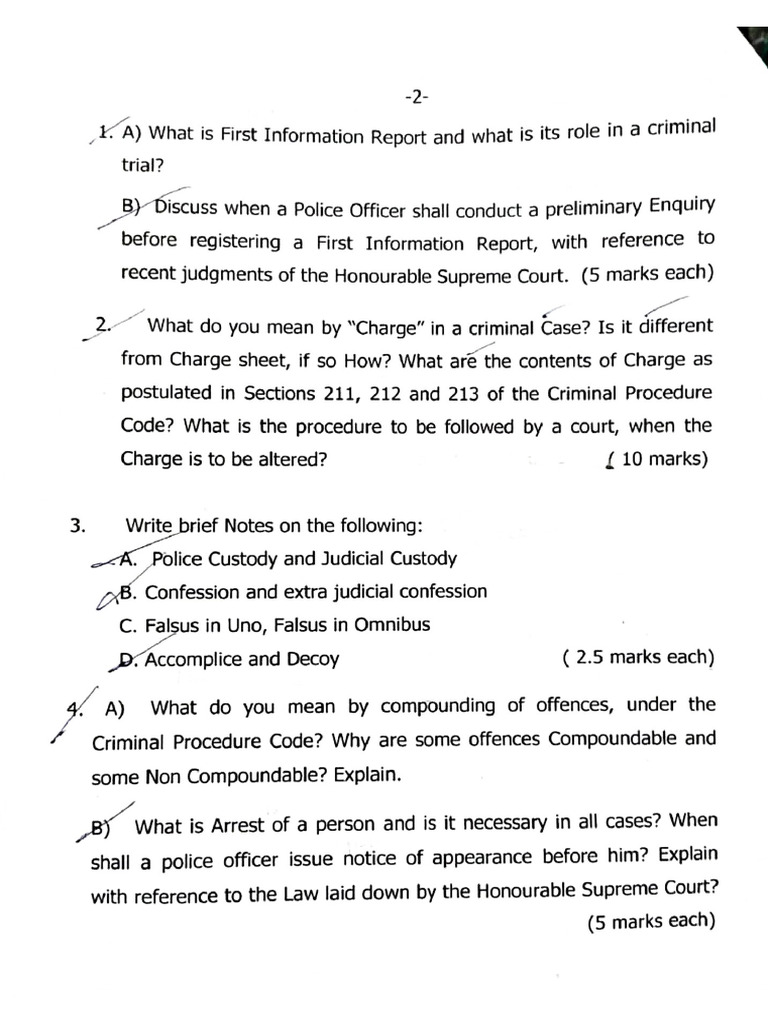 AP Criminal Paper 2025 | PDF