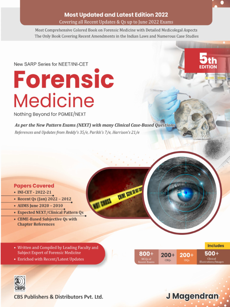 Textbook of Forensic Nursing Fifth Edition 9349057468 9789349057463 ...