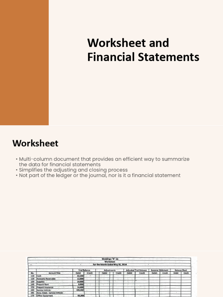 Financial Statements Preparation Guide | PDF | Income Statement ...
