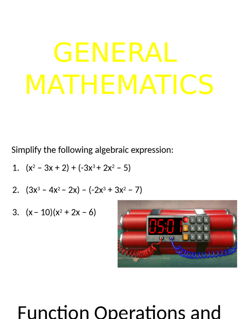 Unit 1 - Lesson 2 - Operations on Functions | PDF | Function (Mathematics) | Subtraction