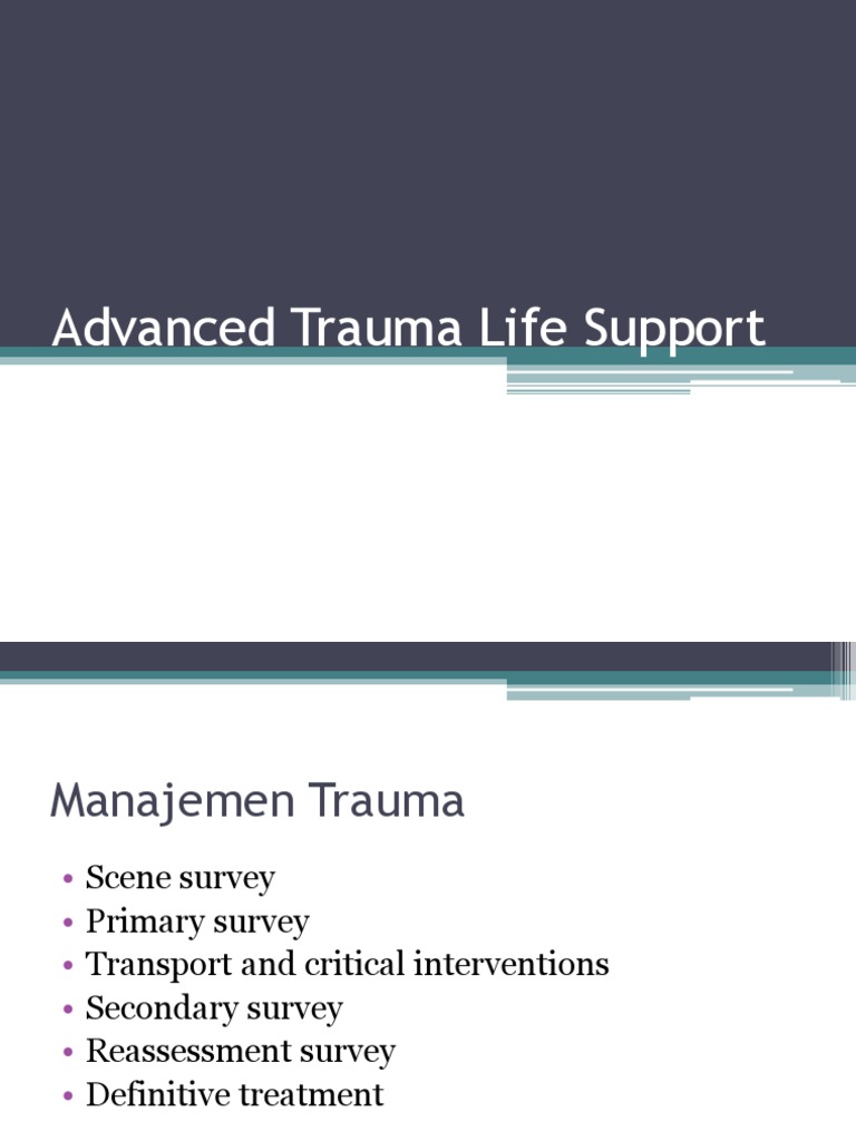 Advanced Trauma Life Support | PDF