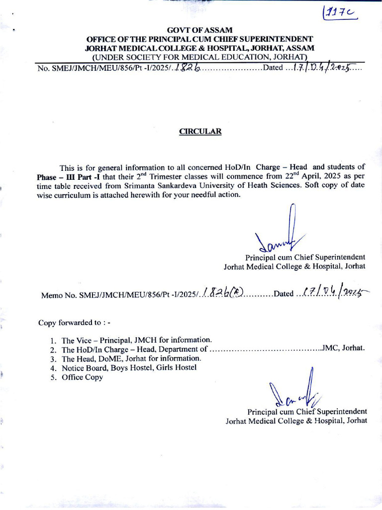 Circular 1 | PDF