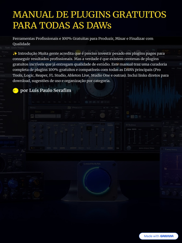 Manual Plugins Gratuitos | PDF