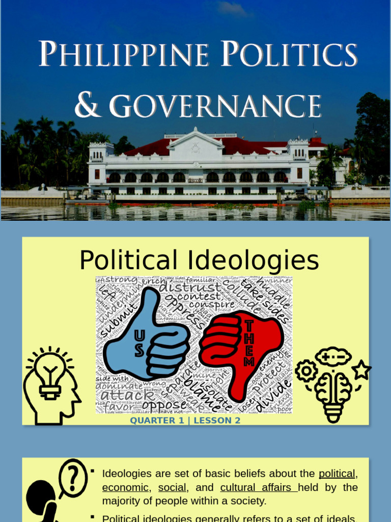 Week 2 3 Political Ideologies | PDF
