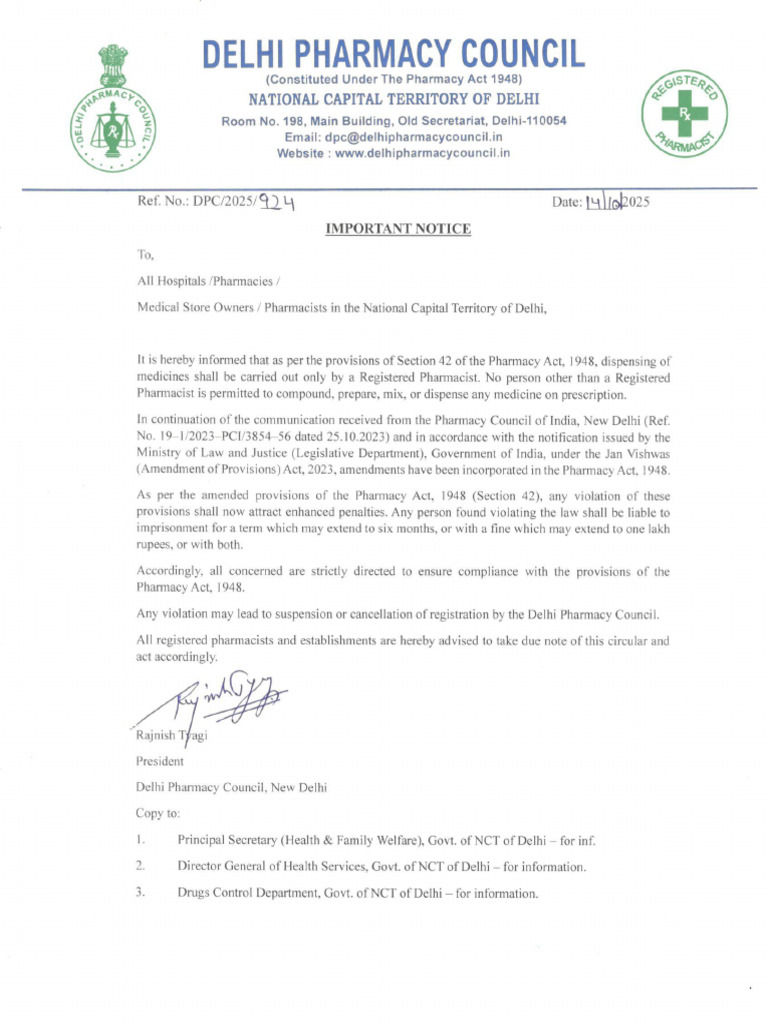 Notice English | PDF