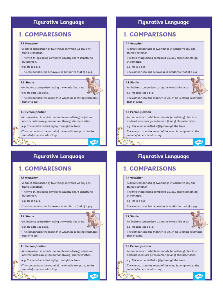 Gr5:6 Figurative Language PDF | PDF | Rhyme | Metaphor