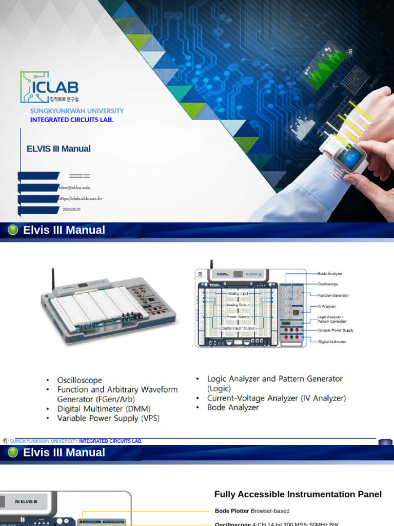 NI ELVIS III - Manual - Rev1 | PDF