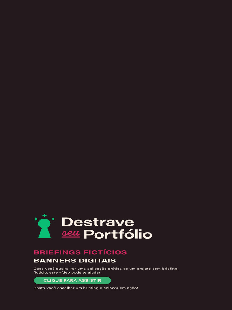 Briefings Destrave Seu Portfolio Banners | PDF | Internet