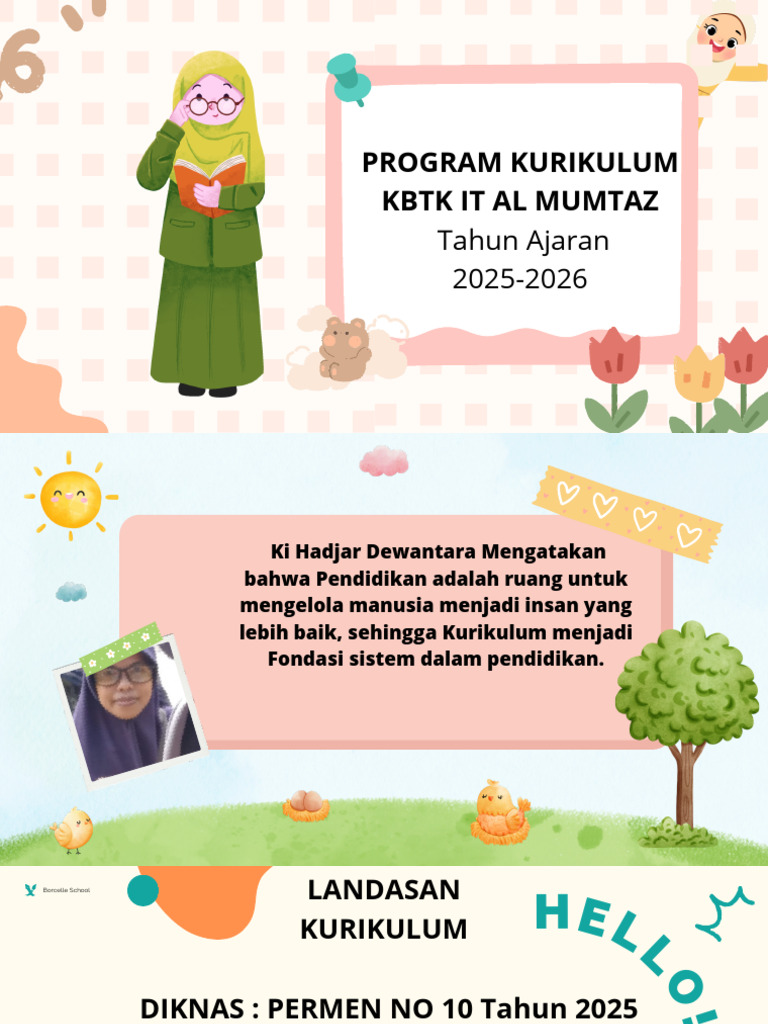 Kurikulum KBTK IT Al Mumtaz 2025-2026 | PDF